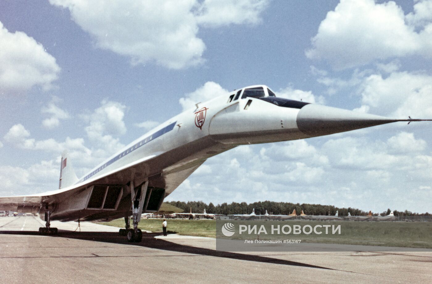 Самолет Ту-144 | РИА Новости Медиабанк