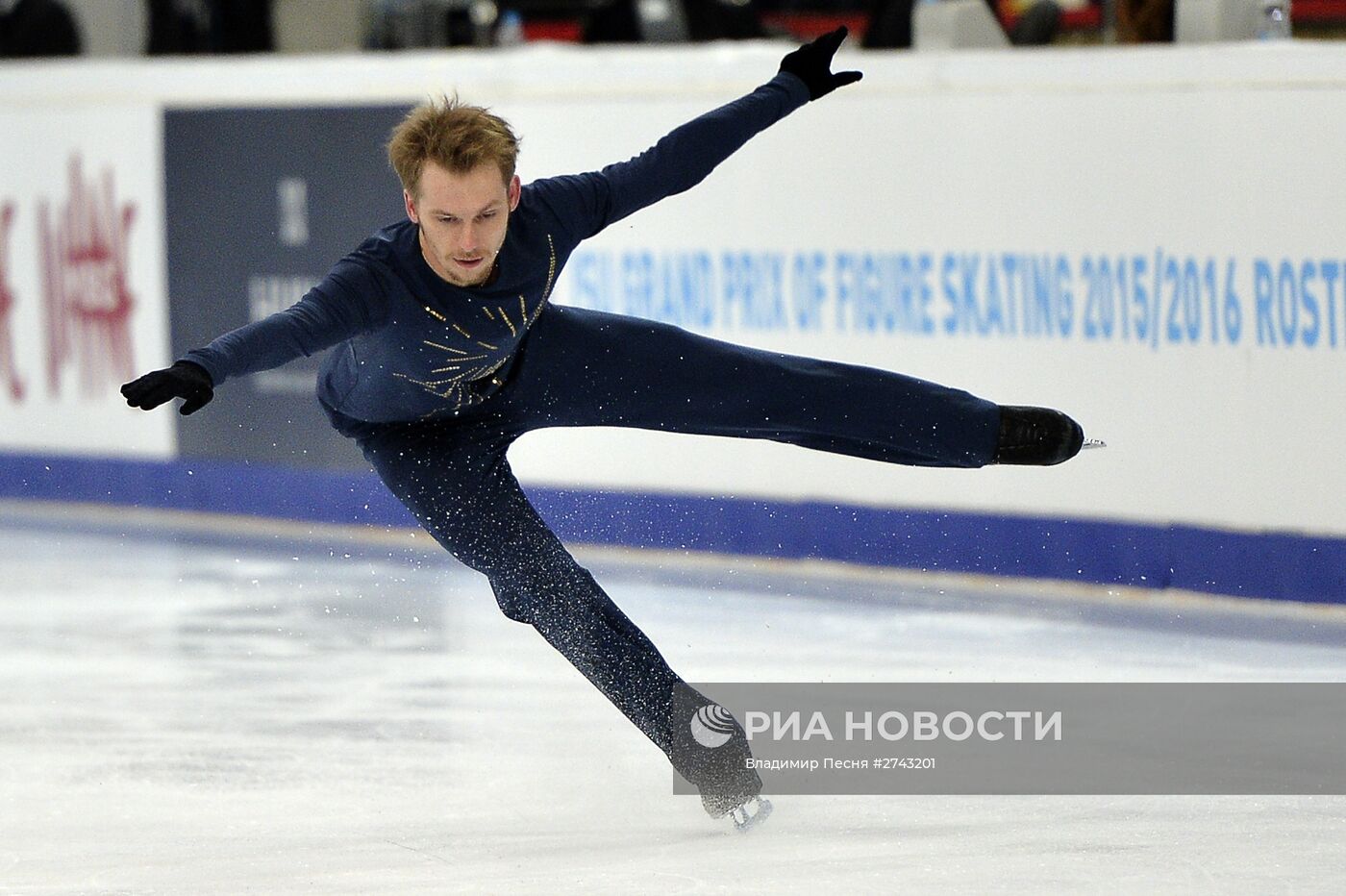 Фигурное катание V этап Гран при Мужчины Произвольная программа РИА Новости Медиабанк