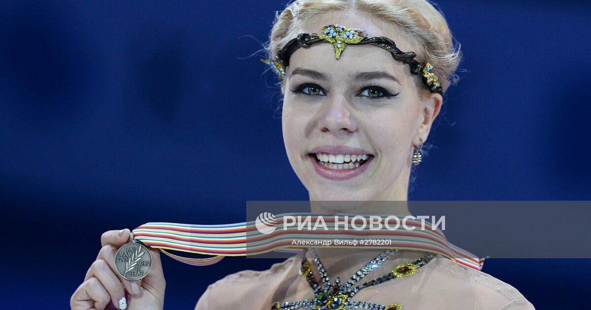 Фигурное катание Чемпионат Европы Женщины Произвольная программа РИА Новости Медиабанк