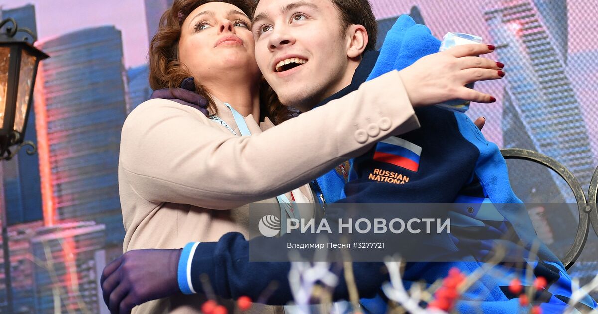 Фигурное катание Чемпионат Европы Мужчины Произвольная программа РИА Новости Медиабанк