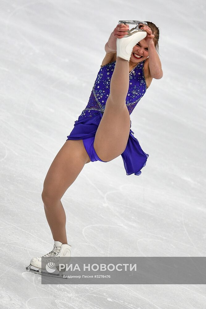 Фигурное катание Чемпионат Европы Женщины Произвольная программа РИА Новости Медиабанк