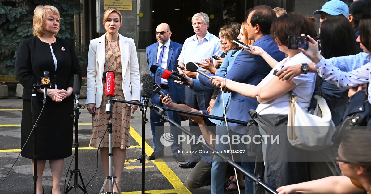 Посольство ДНР в Москве | РИА Новости Медиабанк