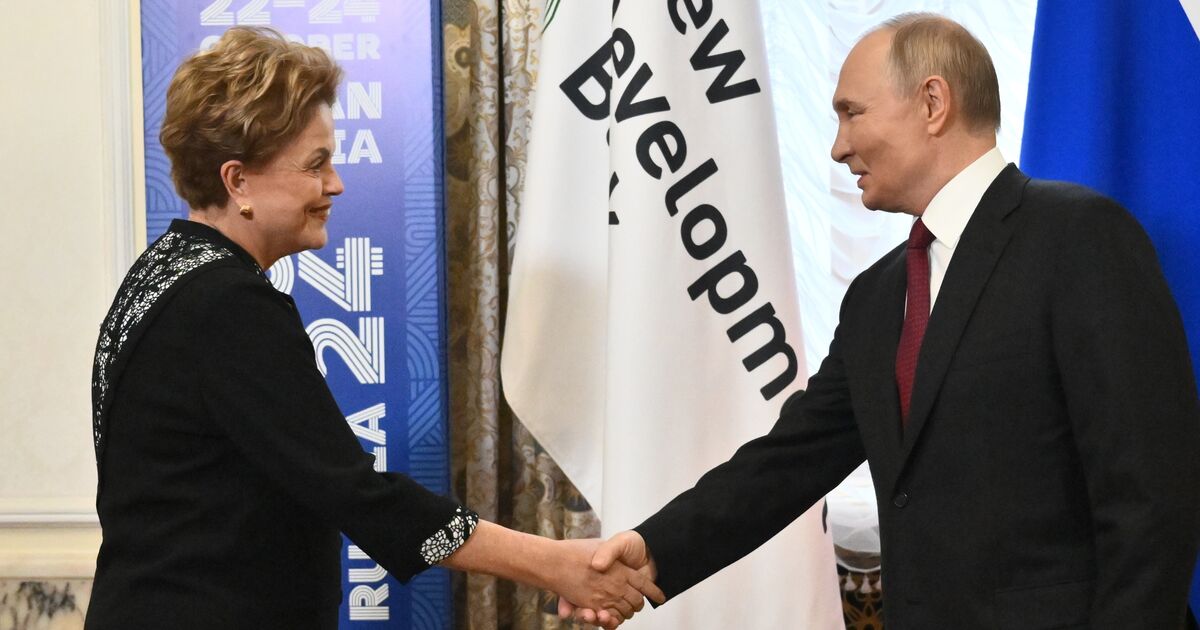 Xvi саммит БРИКС Встреча президента Владимира Путина и президента Нового банка развития БРИКС Д