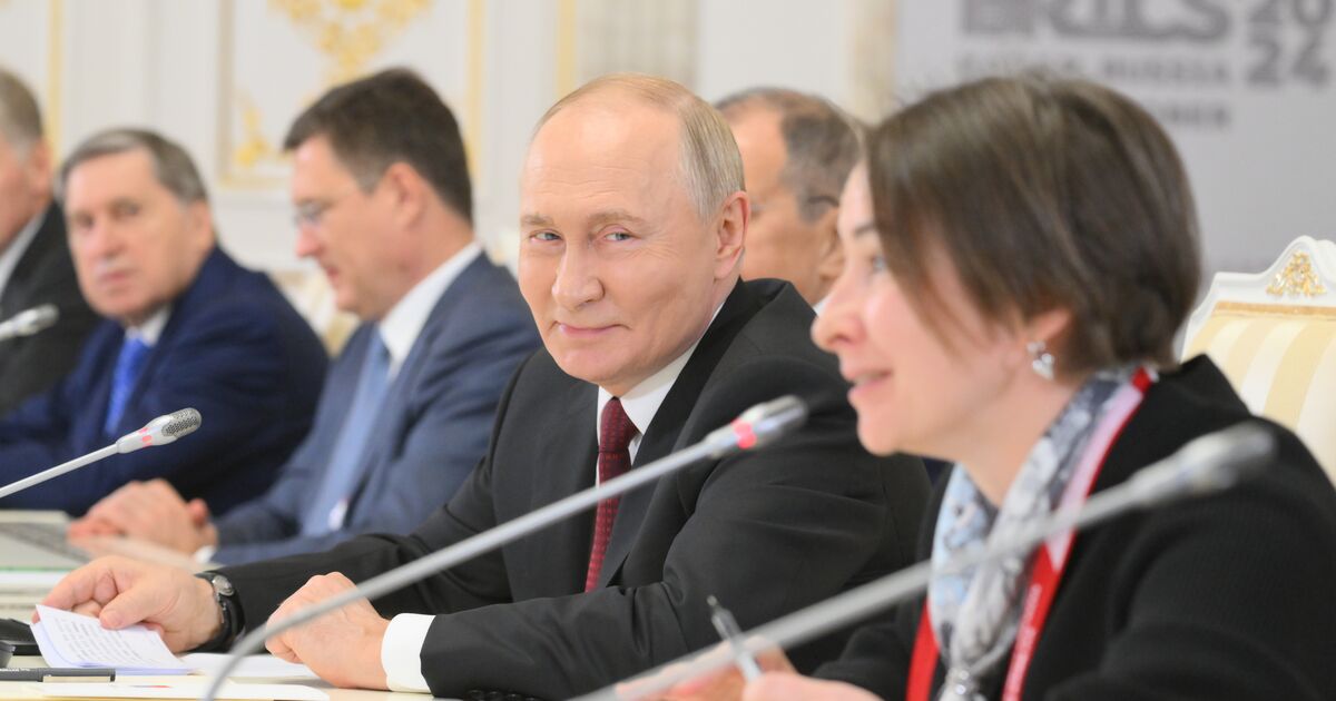 Xvi саммит БРИКС Встреча президента Владимира Путина и премьер министра Индии Нарендры Моди